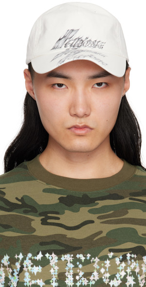 We11done - White Flame Logo Cap