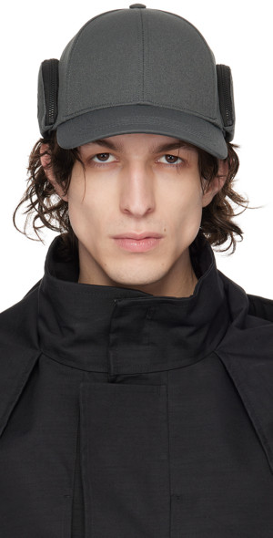 Y-3 - Gray Pocket Cap