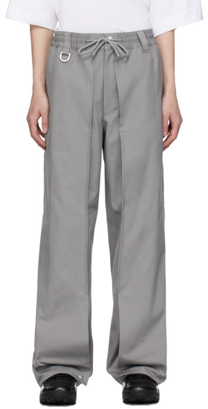 Y-3 - Gray Workwear Trousers
