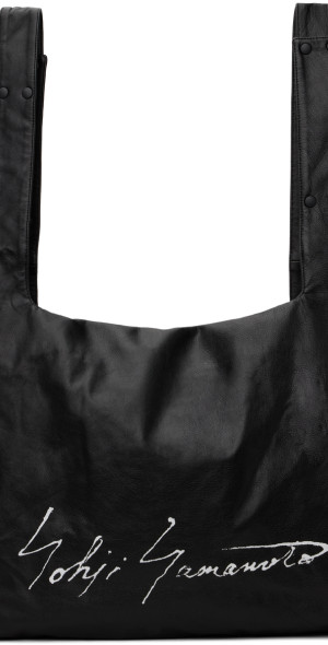 Yohji Yamamoto - Black discord INFINITE Tote