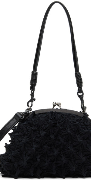 Y's - Black Clasp Bag