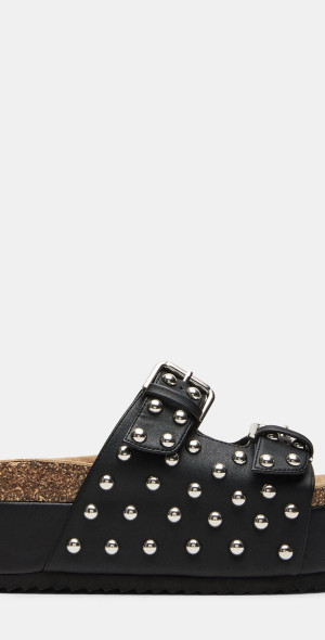 STEVEMADDEN - KALI BLACK STUDS