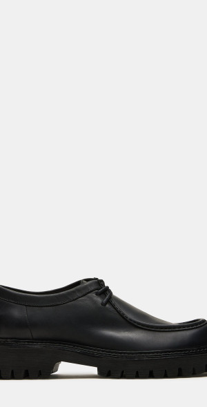 STEVEMADDEN - KALKIN BLACK LEATHER