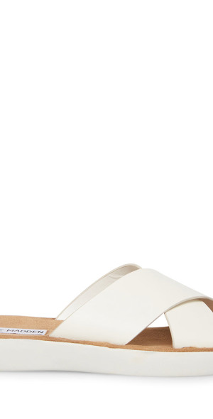 SteveMadden - PERCY WHITE LEATHER