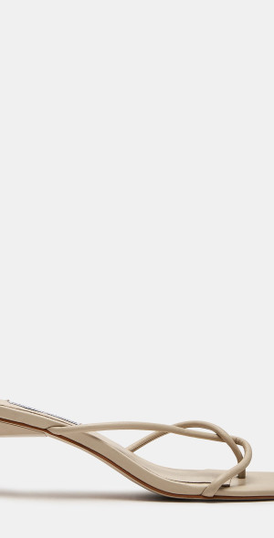 STEVEMADDEN - PRISTINE BONE LEATHER