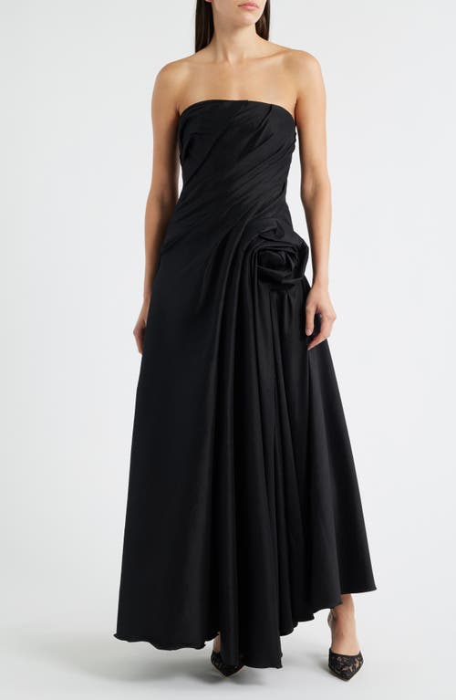Acler - Hawford Rosette Strapless Gown