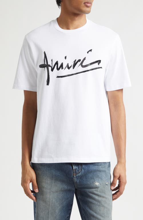 AMIRI - Script Logo Graphic T-Shirt
