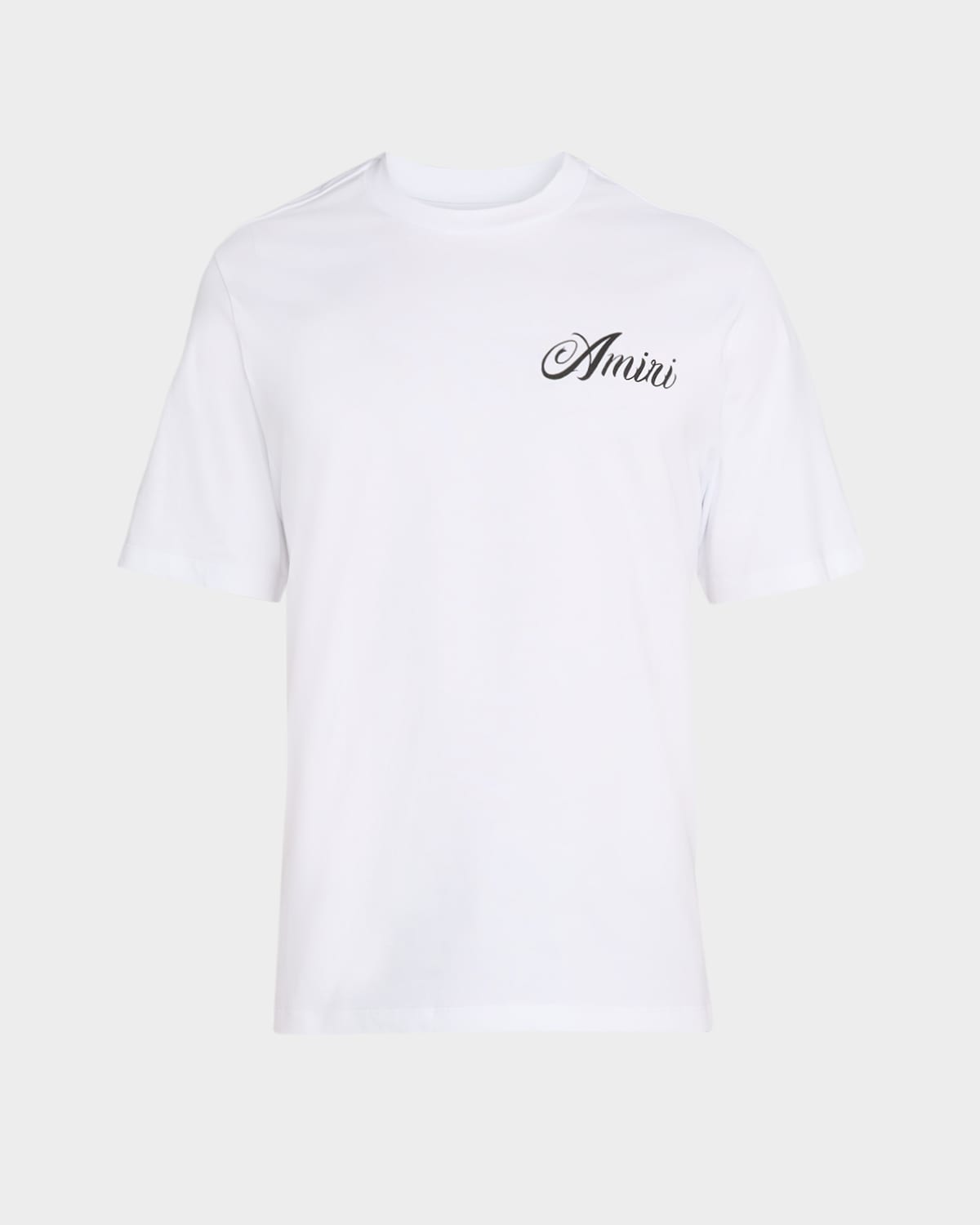 Amiri - Men's Mountain Logo Script Cotton T-Shirt