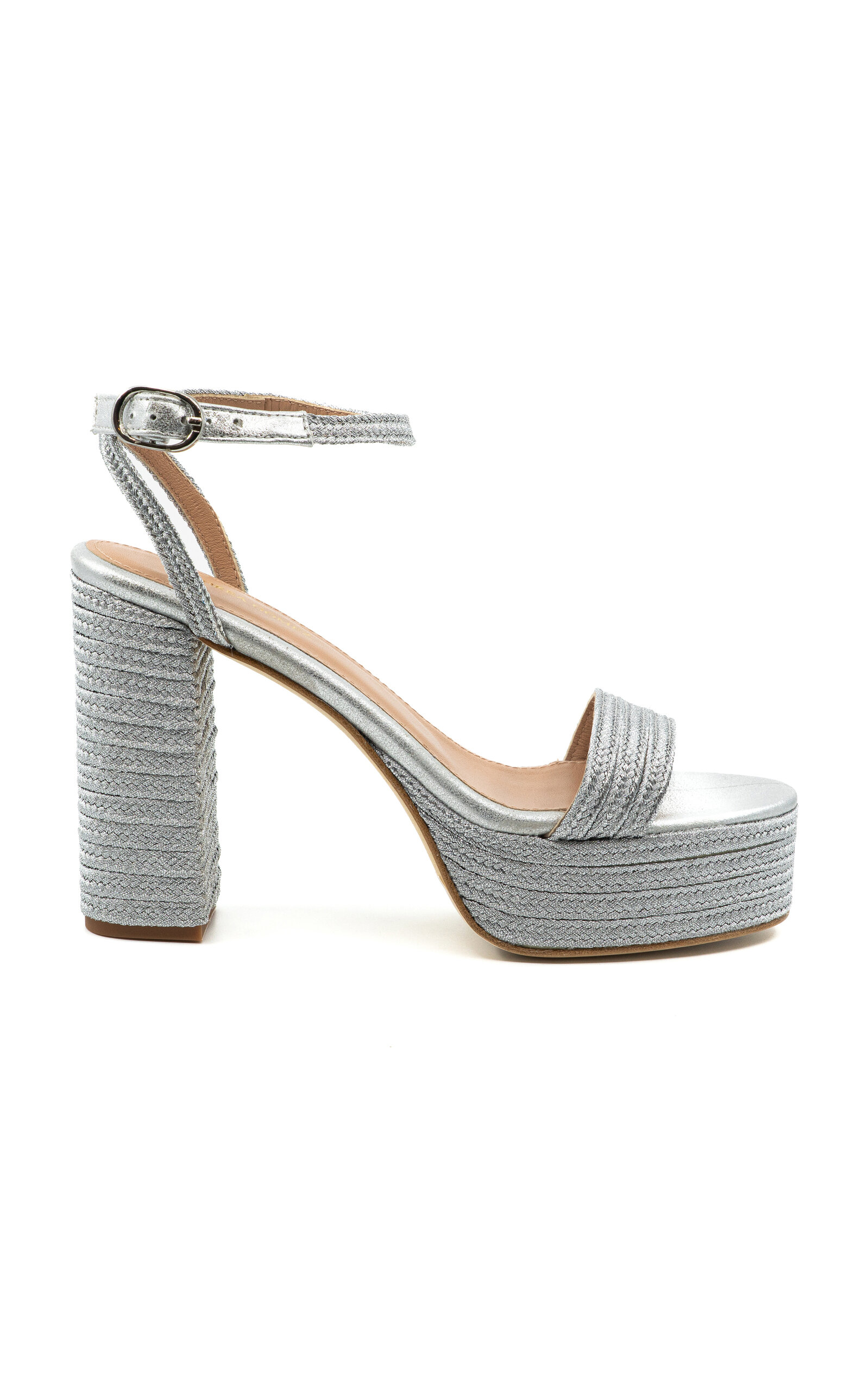 Andrea Gomez - Becka Raffia Platform Sandals