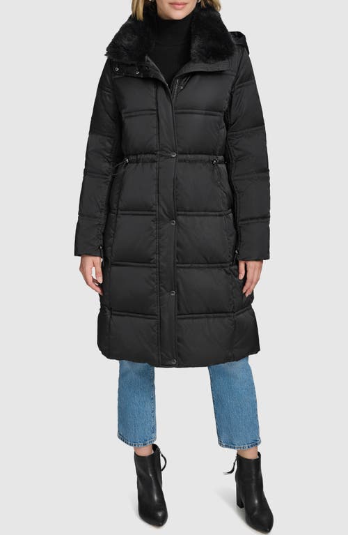 Andrew Marc - Emery Faux Fur Trim Down, Feather & Synthetic Fill Puffer ...