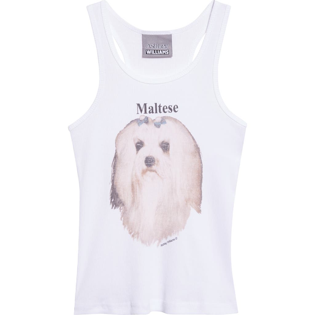 Ashley Williams - Maltese Rib Graphic Tank