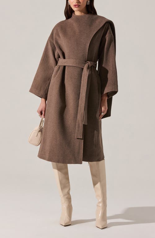 ASTR the Label - Elaxi Belted Coat