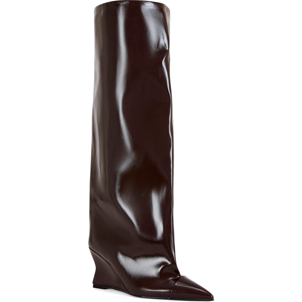 AZALEA WANG - Kenya Wide Shaft Wedge Boot