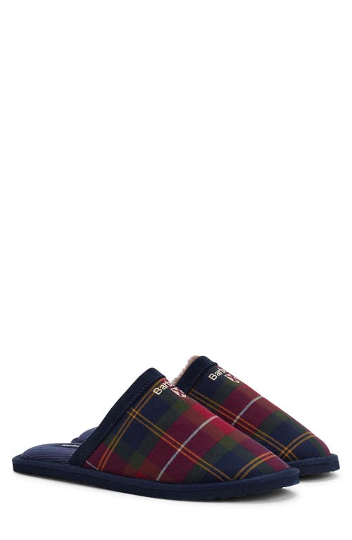 Barbour - Everitt Tartan Mule Slipper