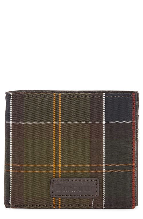 Barbour - Tartan Plaid RFID Bifold Wallet