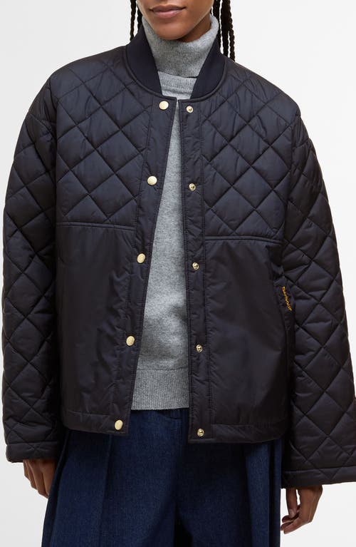 Barbour - Wetherby Diamond Quilted Bomber Jacket