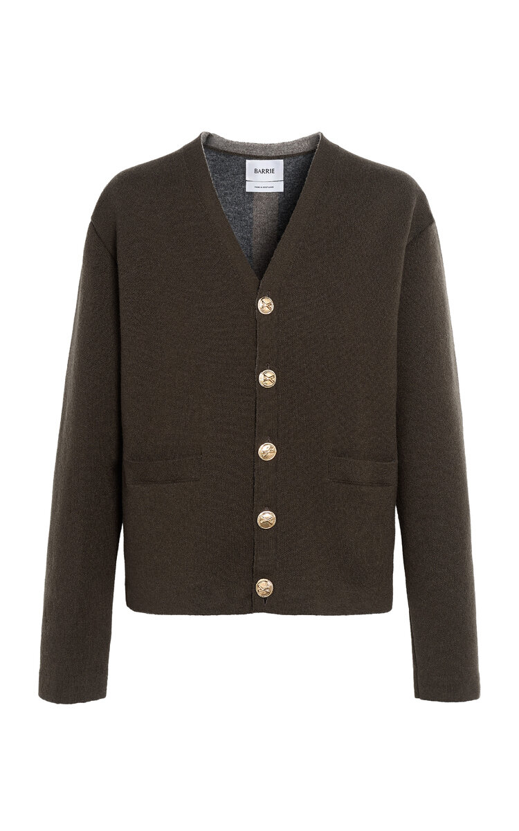 Barrie - X Mackintosh Cashmere Cardigan Dark Grey M