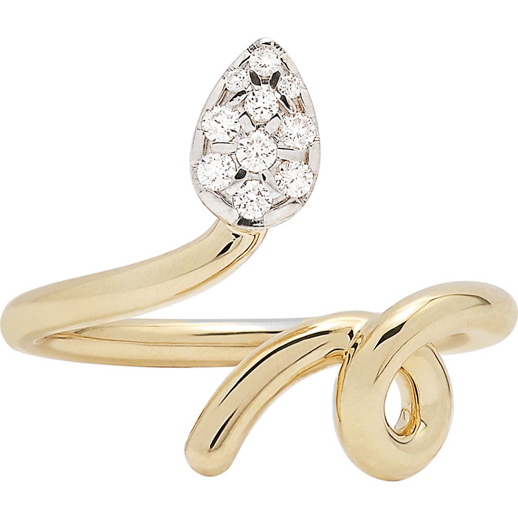 Bea Bongiasca - Pavé Diamond Baby Vine Ring