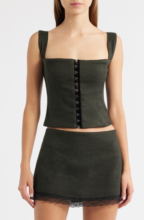 Bella Venice - Ambrose Houndstooth Corset