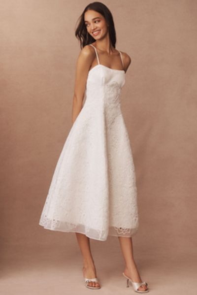BHLDN - Fit-and-Flare Midi Dress