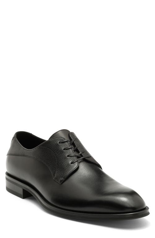 BOSS - Derrek Mixed Finish Plain Toe Derby