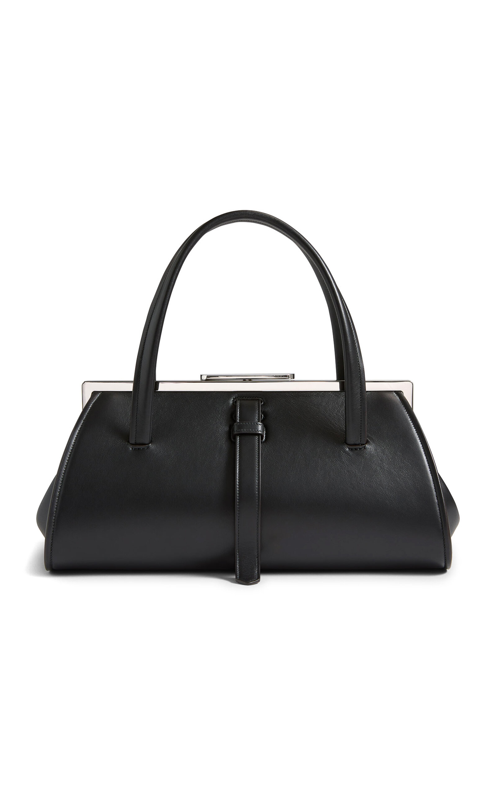 Brandon Maxwell - The Maxwell Bag in Leather Black OS