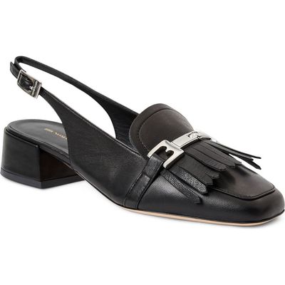 Bruno Magli - Olive Slingback Kiltie Bit Loafer Pump