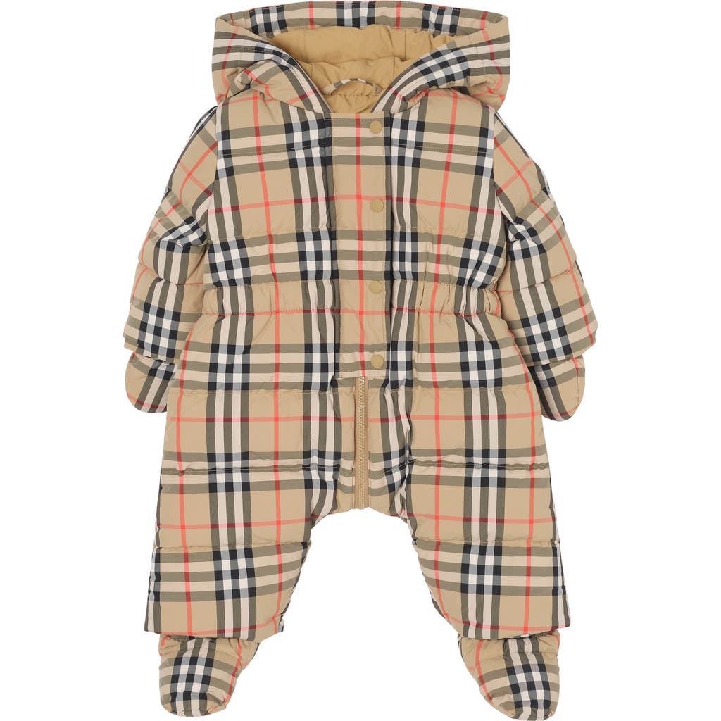 burberry - Check Puffer Suit