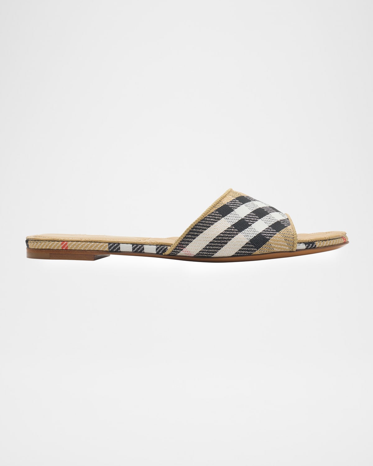 Burberry - Sloane Check Slides
