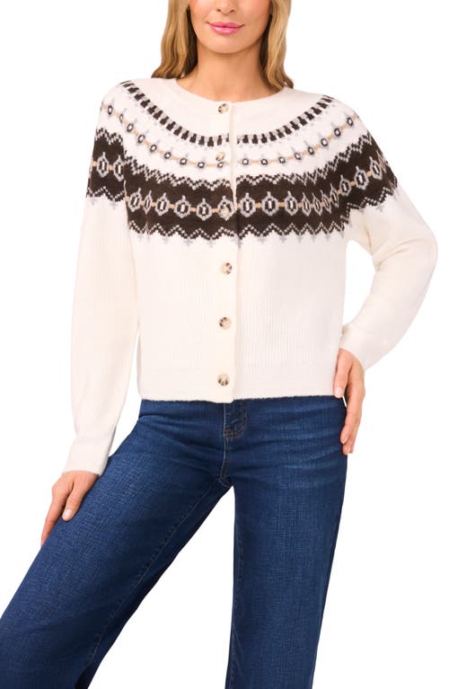 CeCe - Fair Isle Cardigan