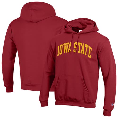 Champion - Men's Cardinal Iowa State Cyclones Basic Arch Fleece ...