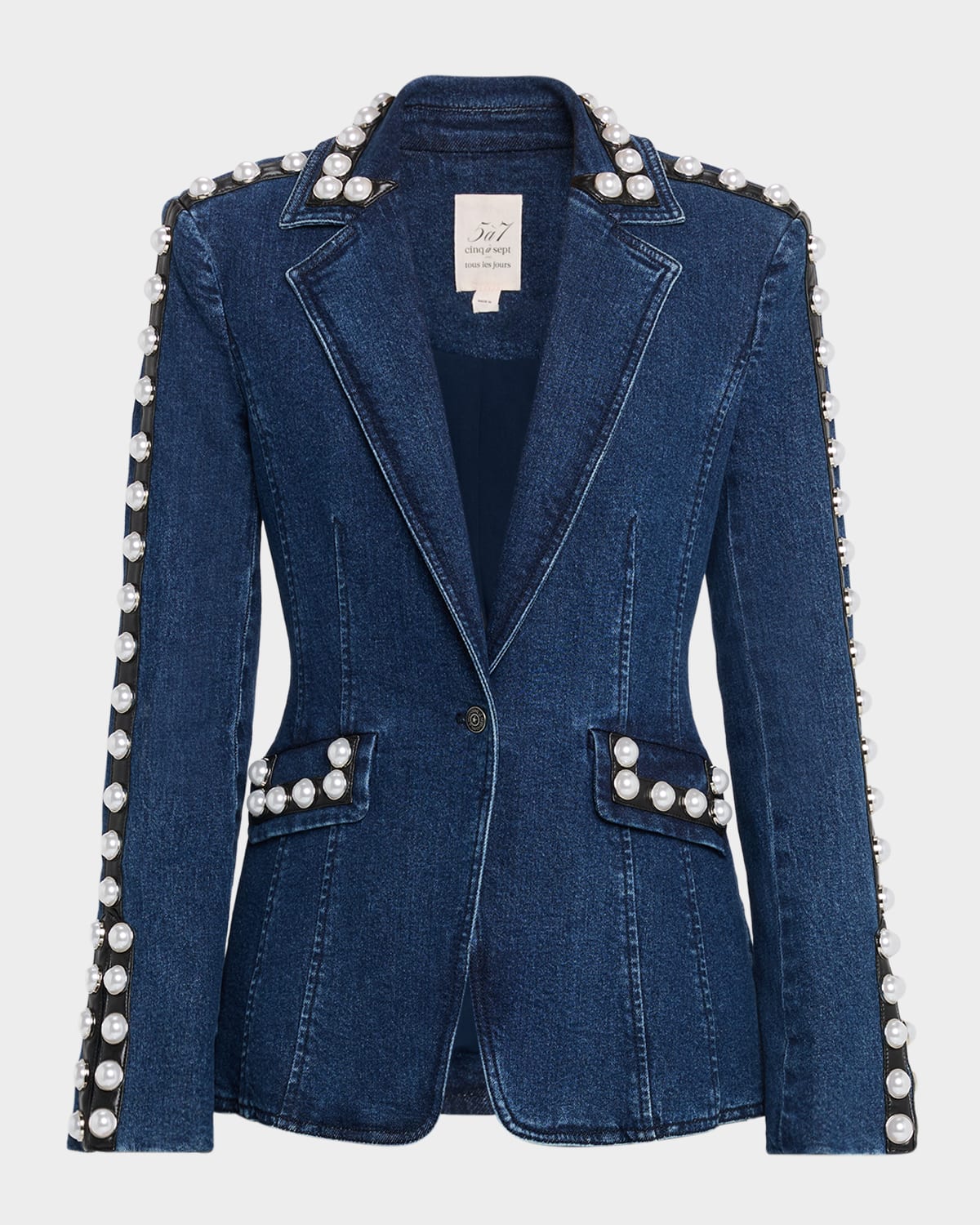 Cinq a Sept - Pearl Embellished Blazer