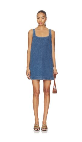 Citizens of Humanity - Ari Drop Waist Cotton Dress in Incense at Nordstrom