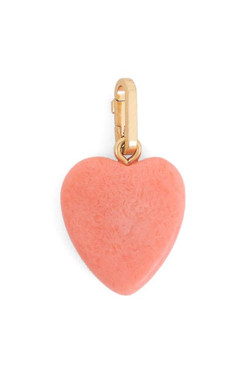 Clare V. - Stone Heart Charm
