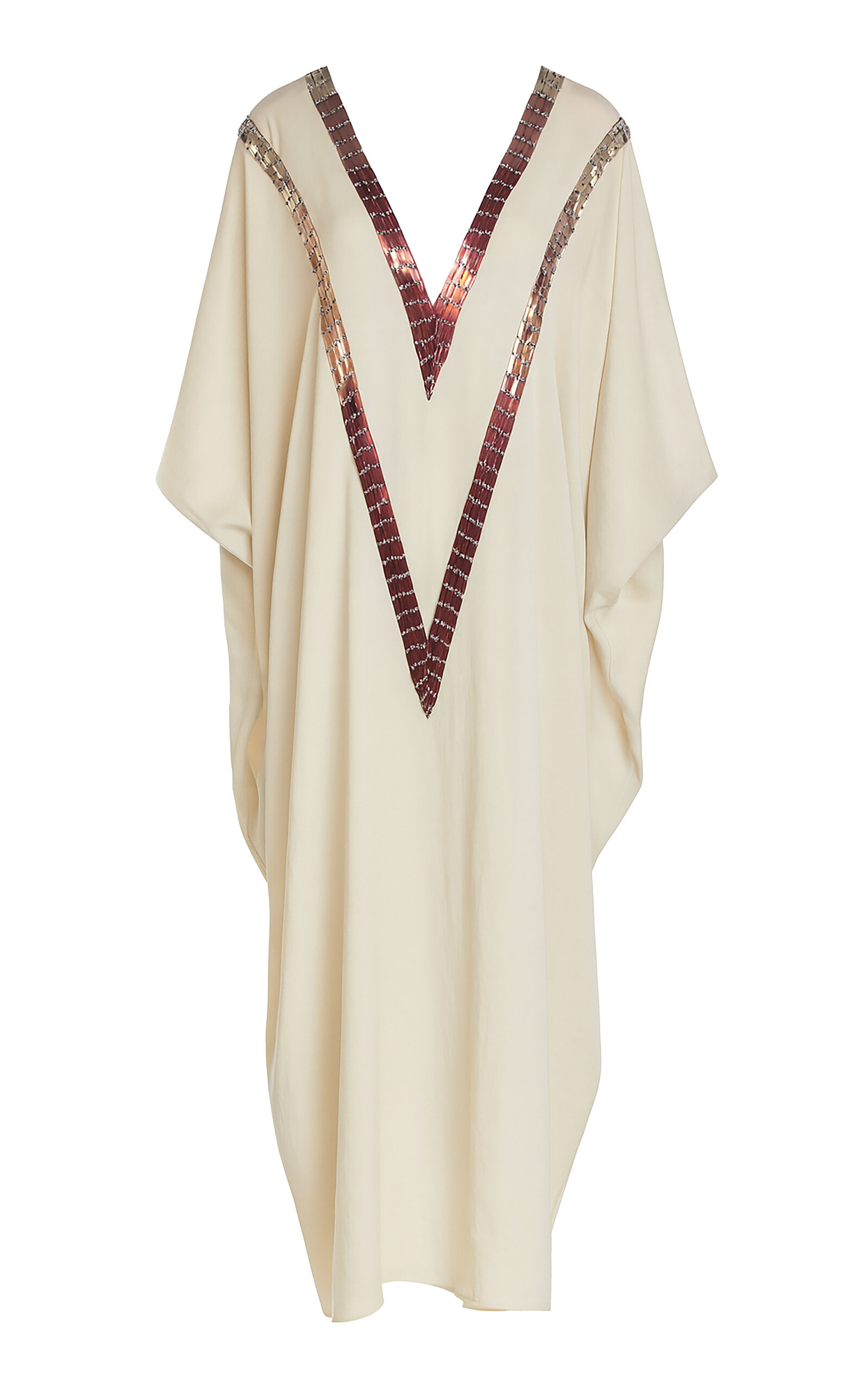 Dima Ayad - BeadandSequinEmbellished Maxi Kaftan