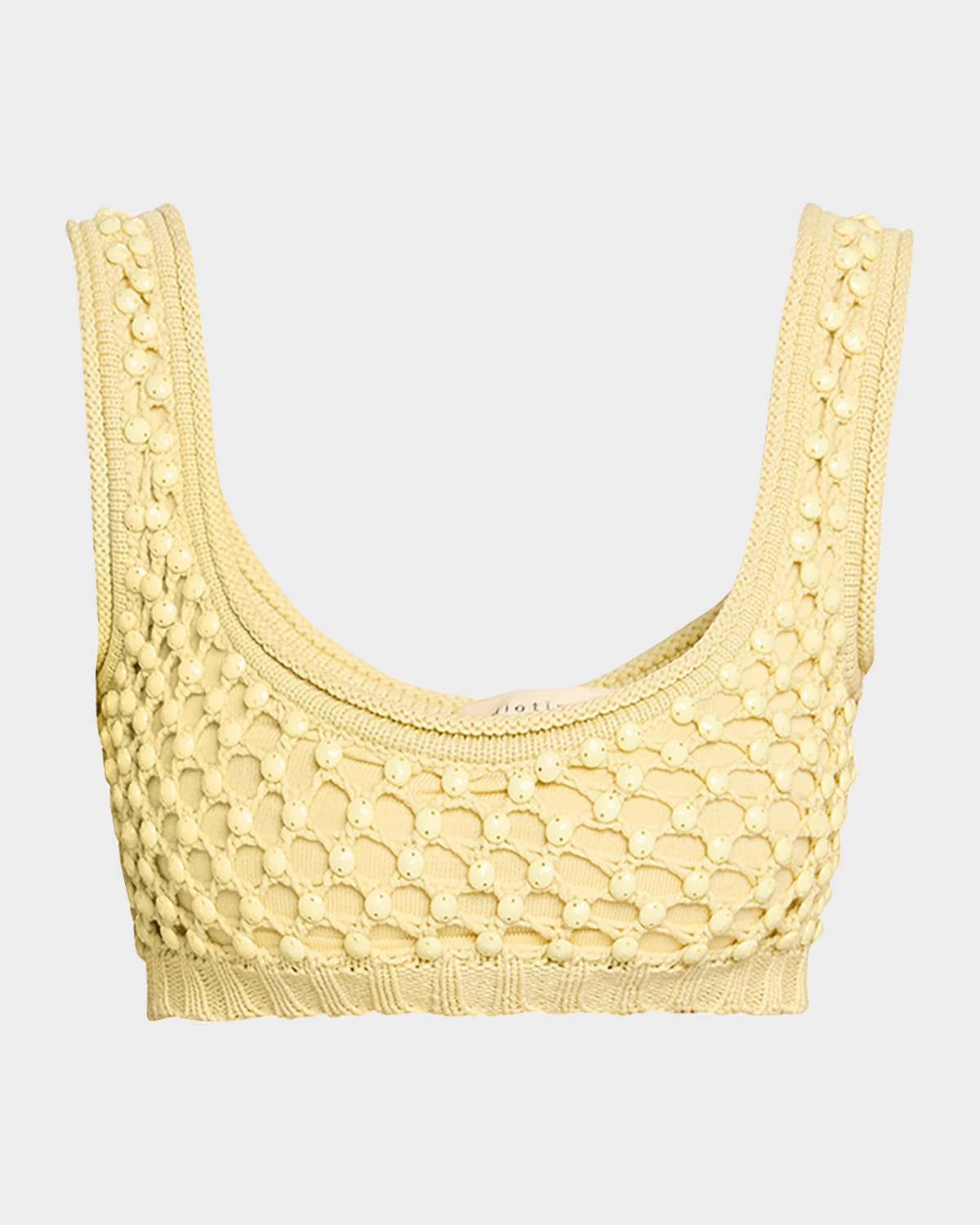 Diotima - Lady Embellished Knit Bralette