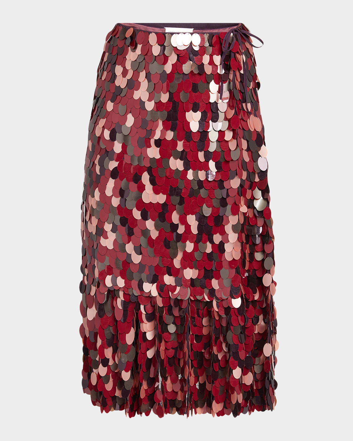 Dries Van Noten - Sprity Sequined Midi Wrap Skirt