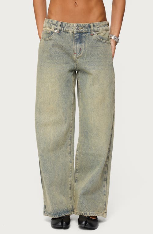 EDIKTED - Ace Relaxed Low Rise Wide Leg Jeans