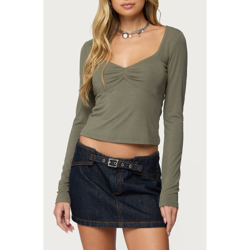 EDIKTED - Zelly Long Sleeve Jersey Top