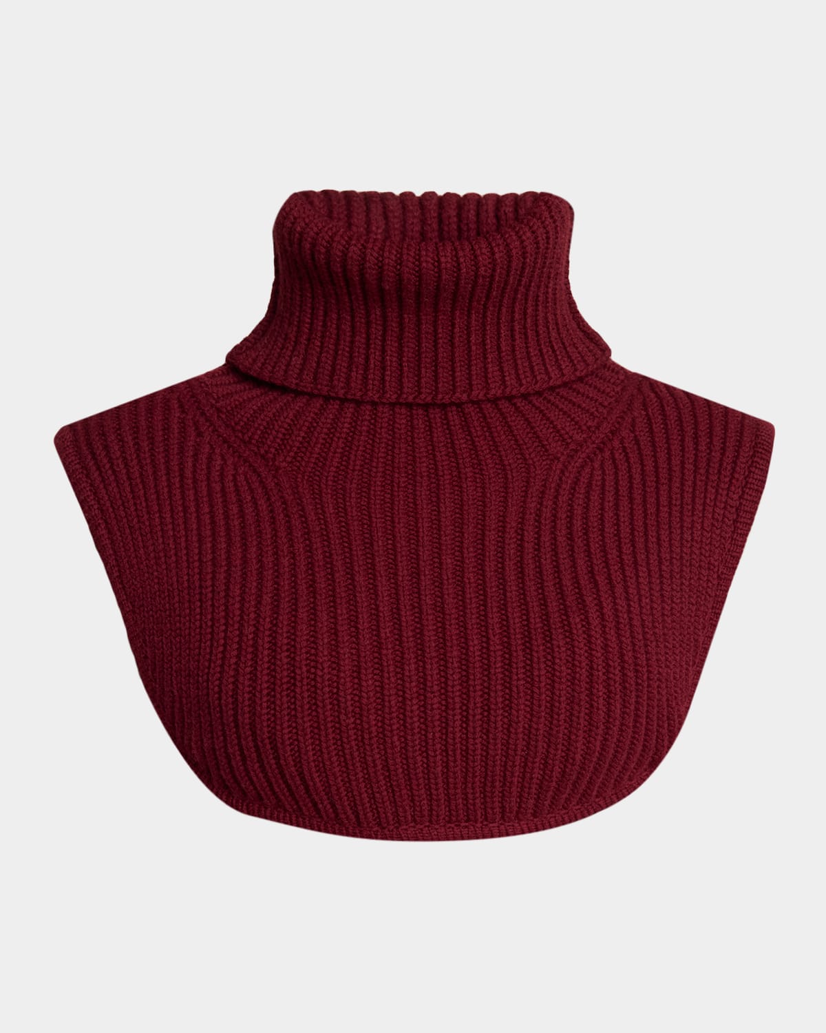 Elie Saab - Wool-Cashmere Knit Turtleneck Dickey