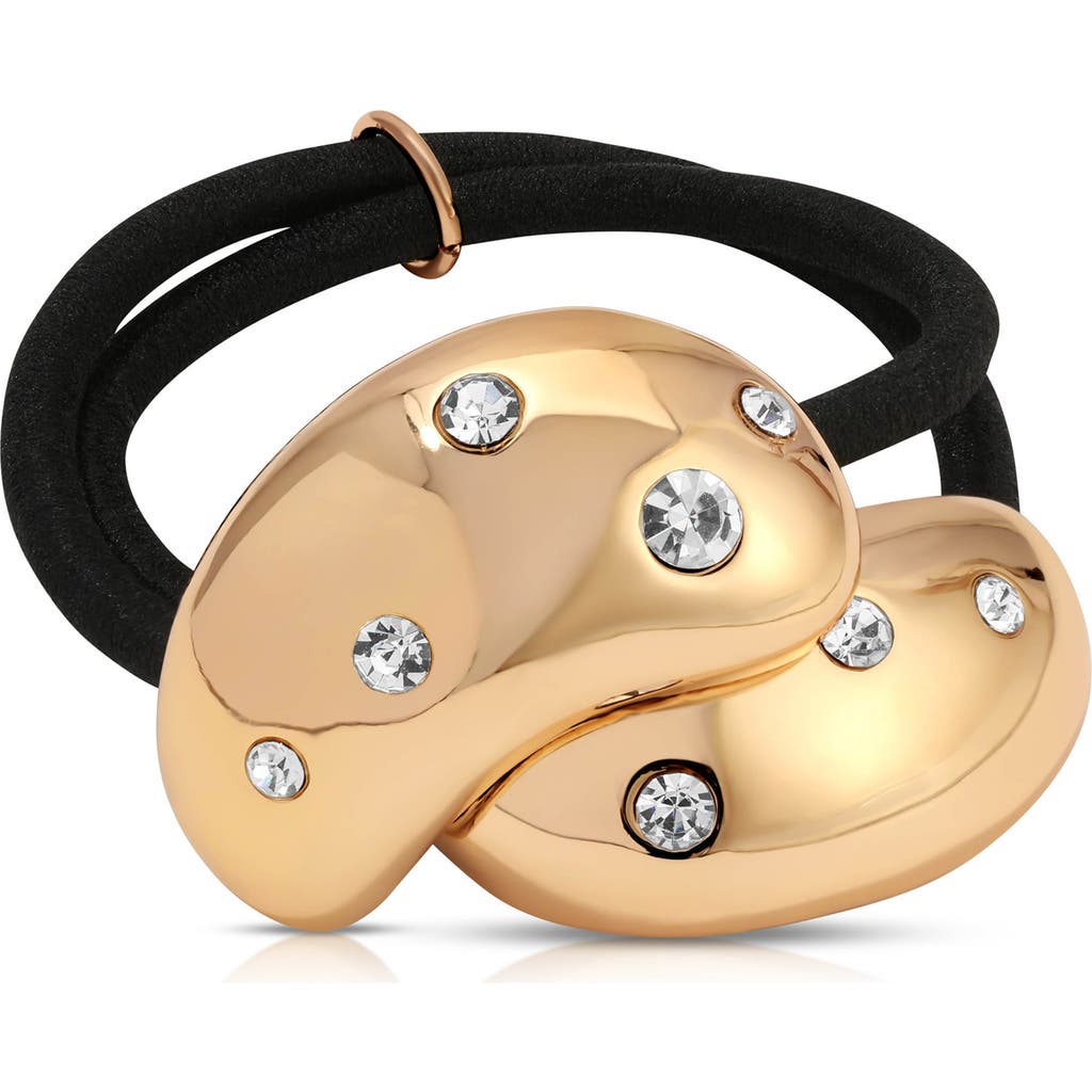 Ettika - Crystal Studded Double Nugget Hair Tie
