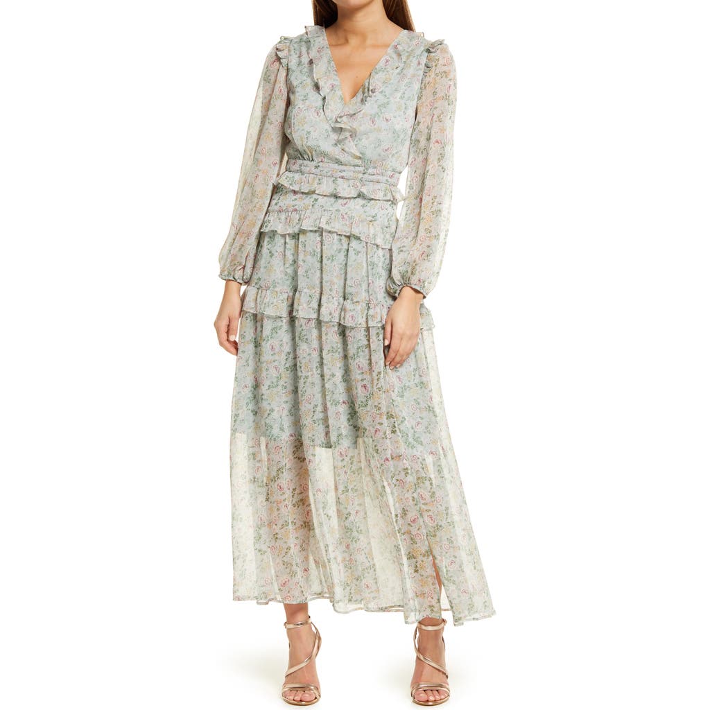 FLORET STUDIOS - Ruffle Maxi Dress