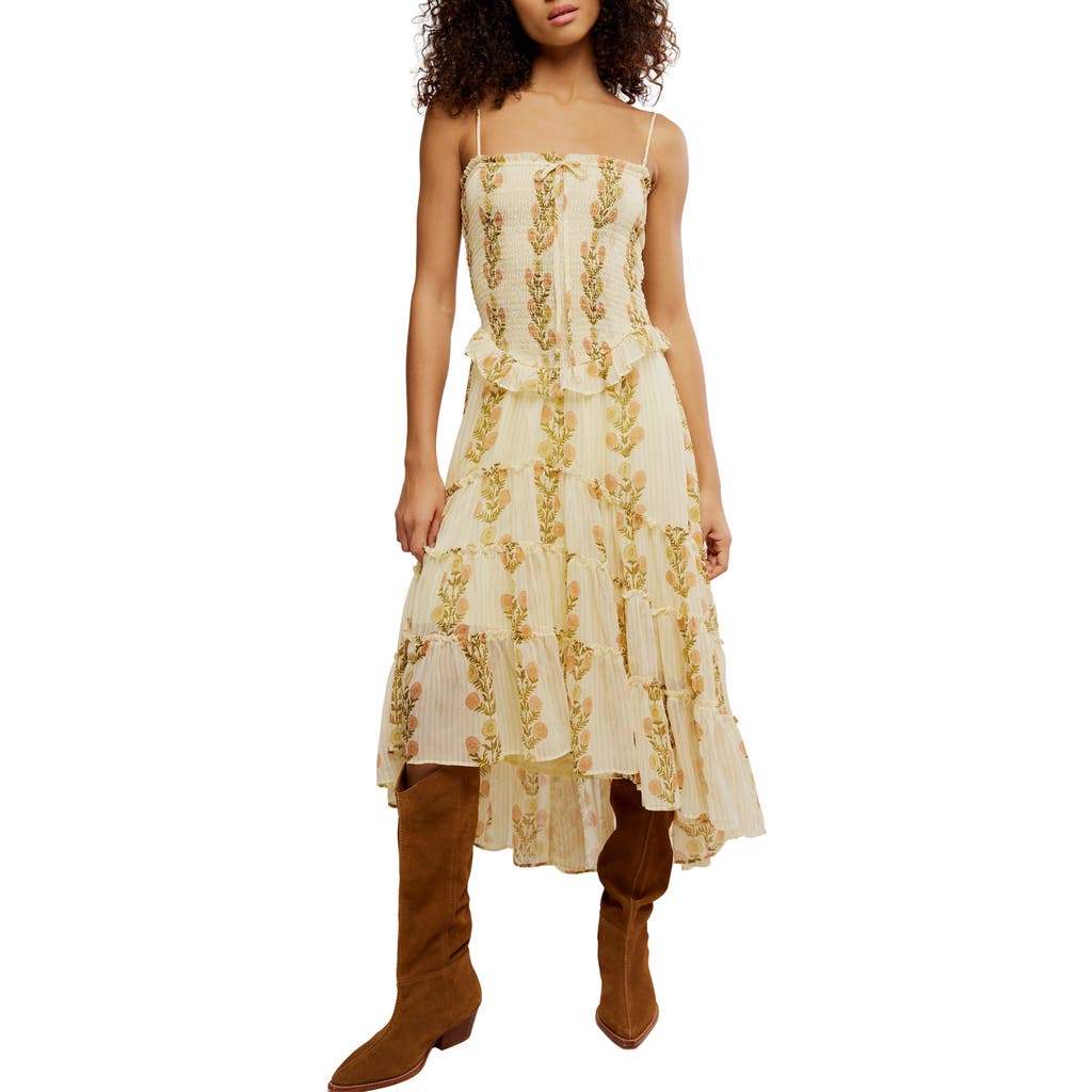 Free People - Alejandra Smocked Bodice Tiered Sundress