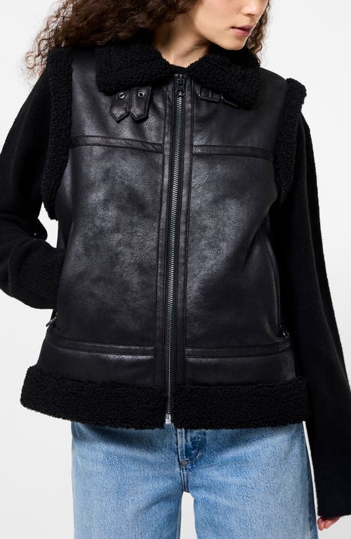 French Connection - Camry Faux Shearling Vest