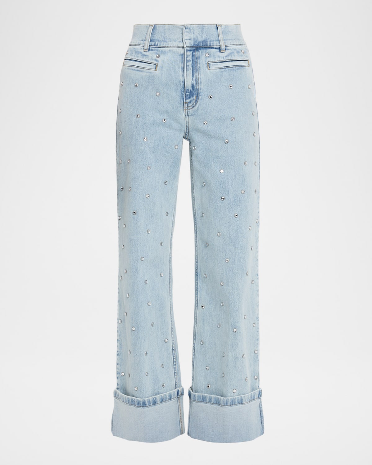 Generation Love - Raquel Embellished Wide-Leg Jeans