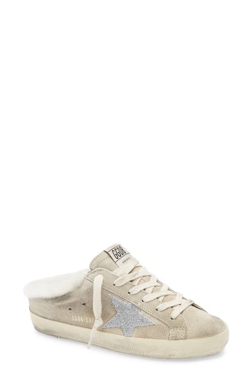 Golden Goose - Super-Star Sabot Genuine Shearling Lined Mule Sneaker