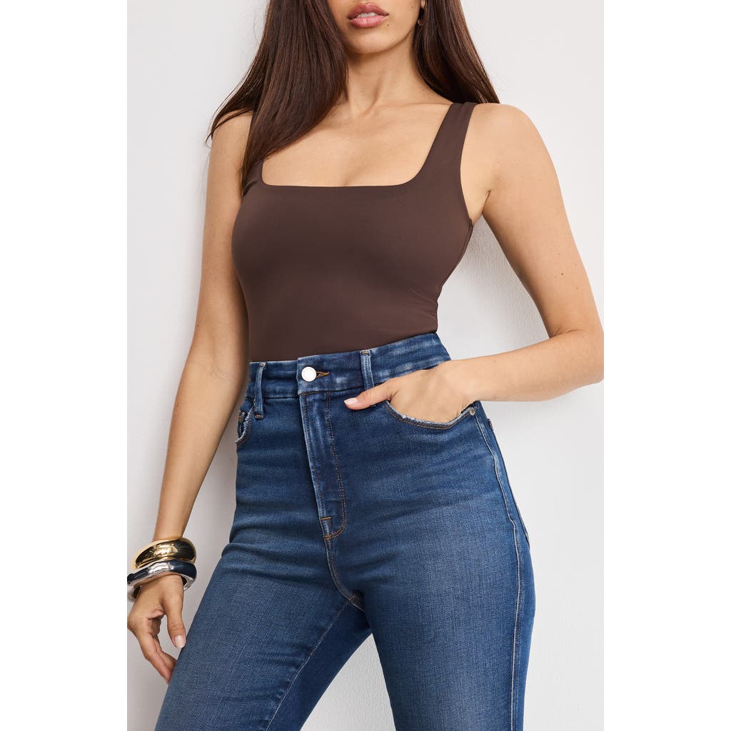 Good American - Sculpting Modern Tank Bodysuit Regular & Plus)