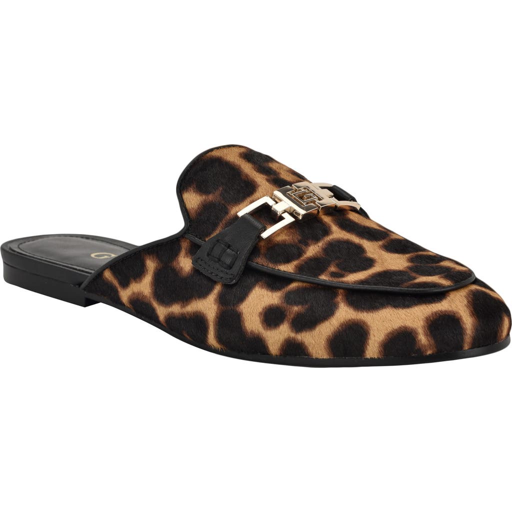 GUESS - Bommy Genuine Calf Hair Mule