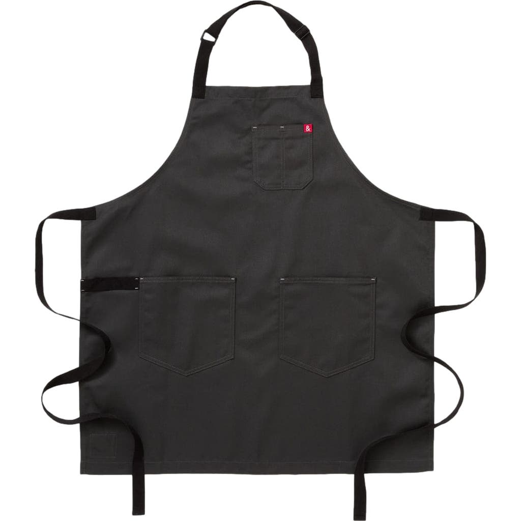 Hedley & Bennett - The Essential Apron - Char Grey Cotton Canvas