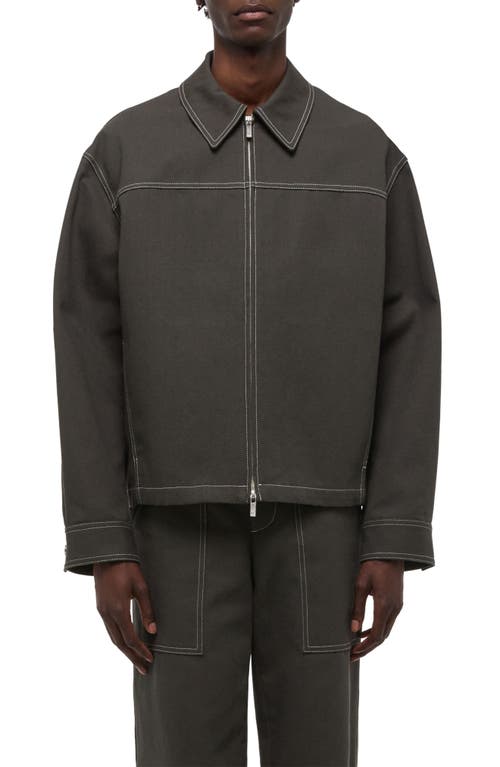 Helmut Lang - Topstitch Detail Cotton Carpenter's Jacket